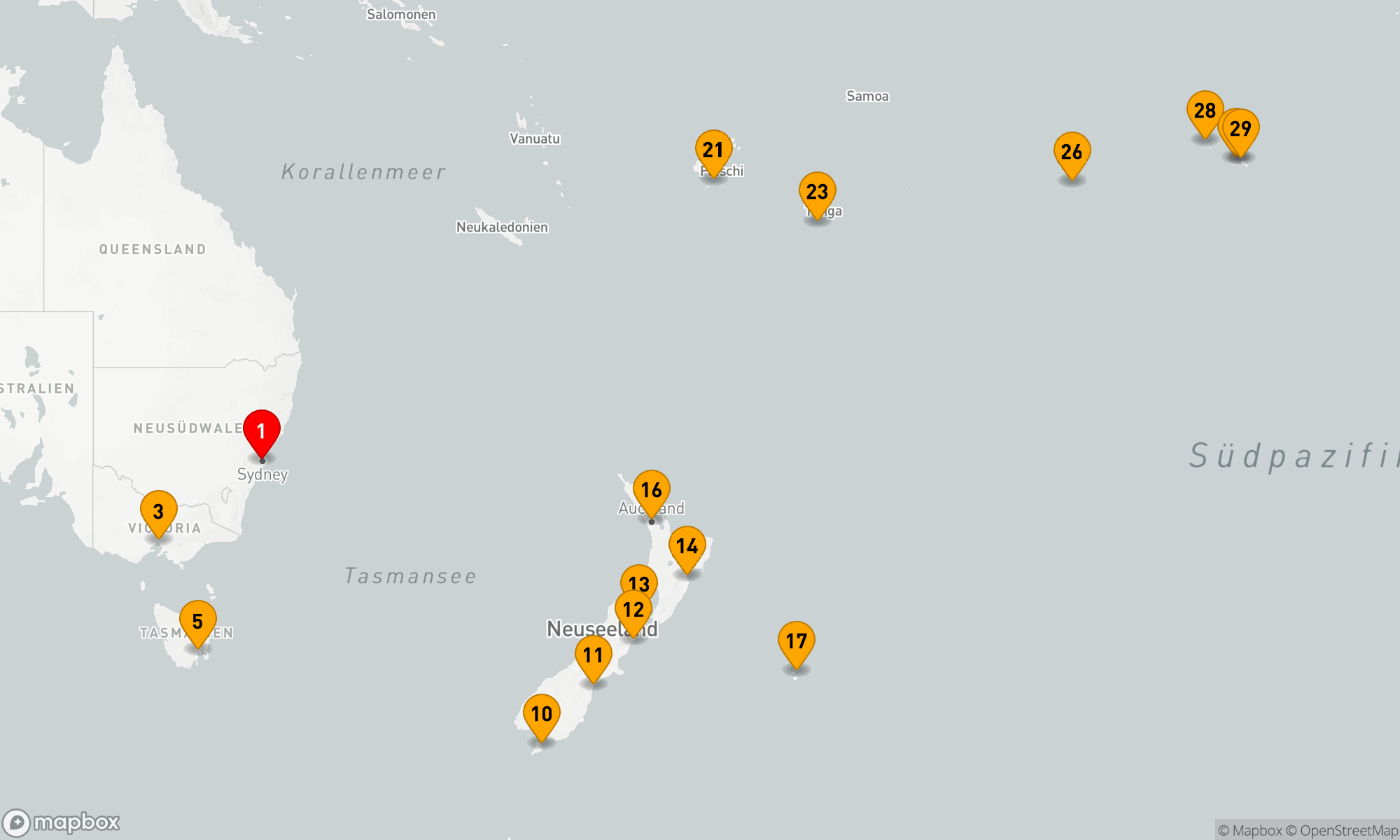 Seabourn Quest Kreuzfahrt am 19.01.2026 für 29 Nächte